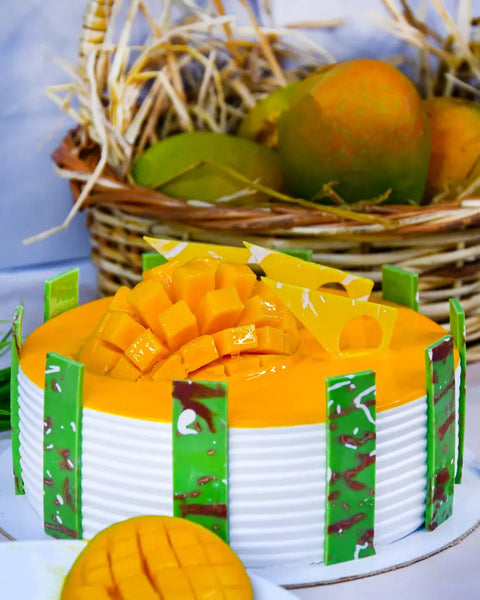 Order Mango Cake online - Delivery across Thane and Navi Mumbai – Merak ...