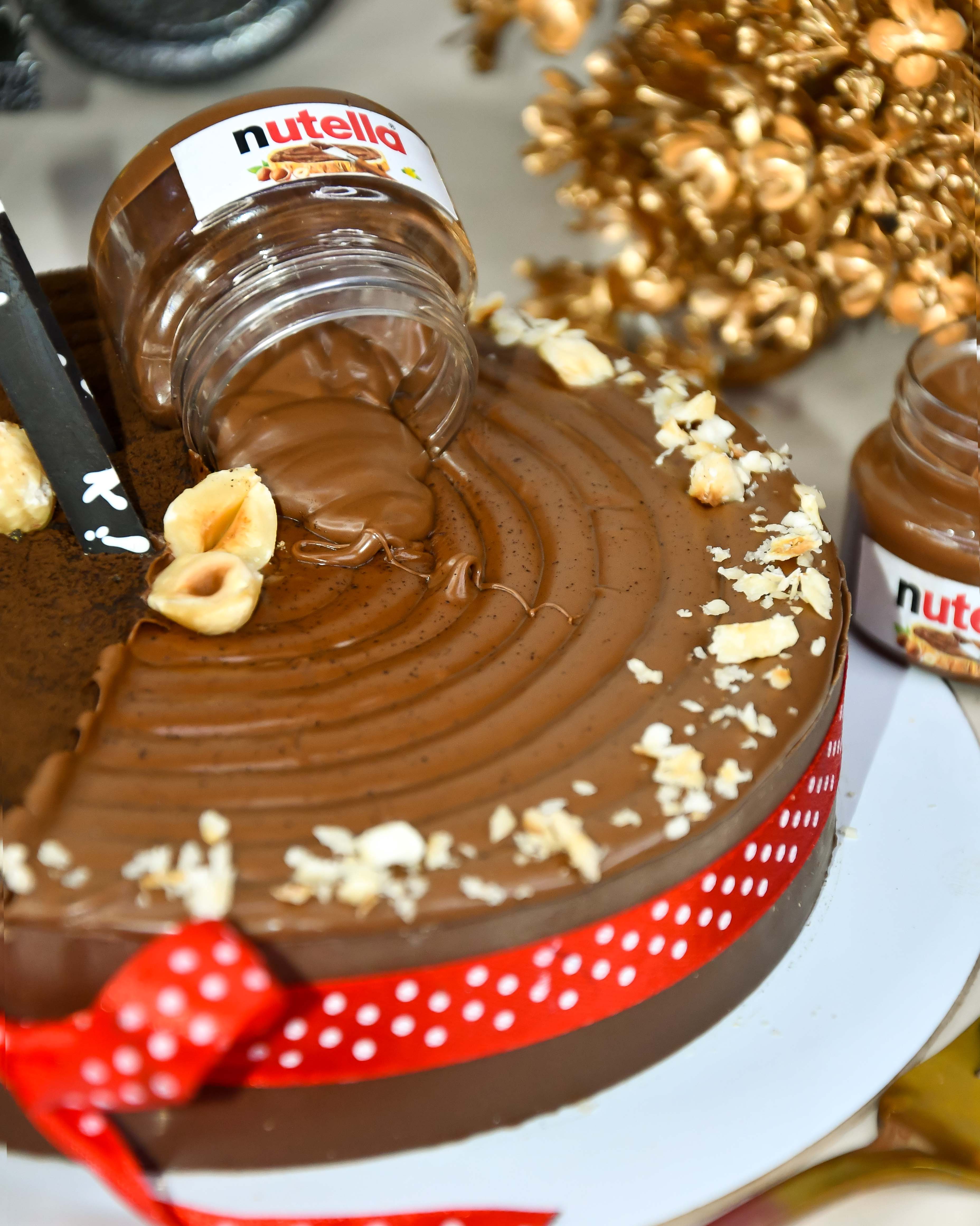 Order Nutella Cheese Cake Online in Mumbai, Navi Mumbai, Thane – Merak ...