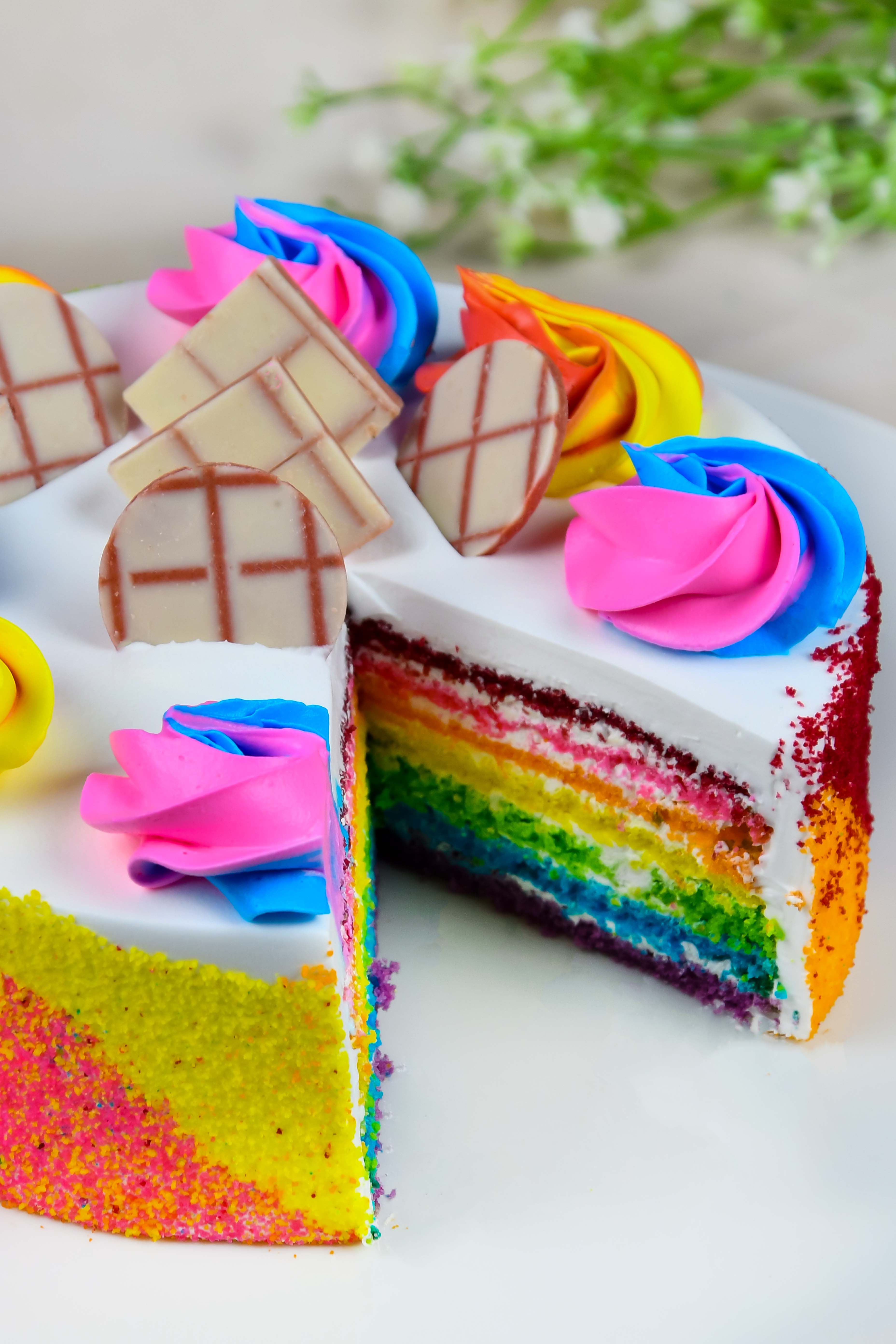 Images Of Rainbow Cake