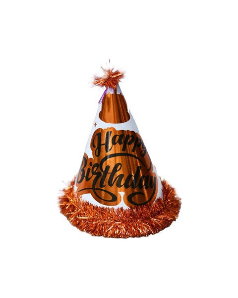 Buy Birthday Cap for kids - Brown Cap – Merak Cakes